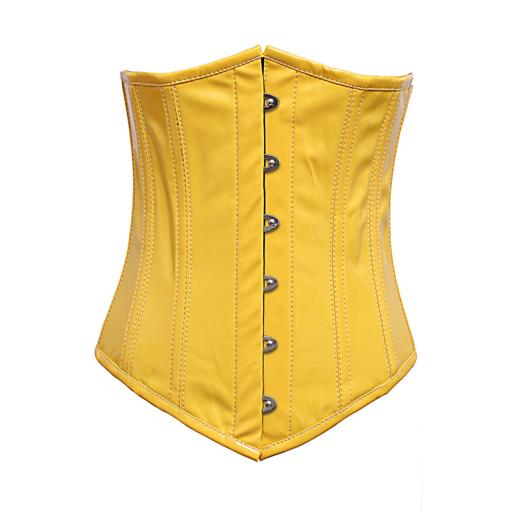 Yellow Underbust Corset